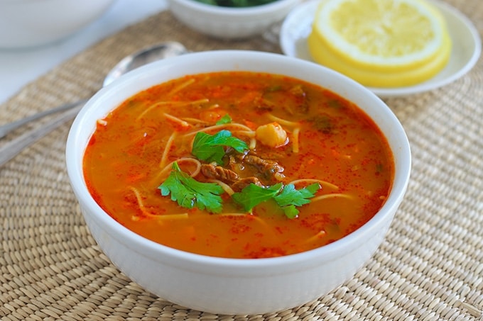 Chorba vermicelle (soupe aux vermicelles algérienne) - Cuisine Culinaire