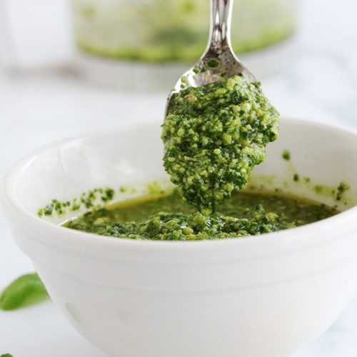 Pesto au basilic maison (pesto traditionnel) - Cuisine Culinaire