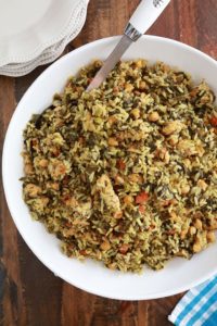 Rouz jerbi tunisien- Riz vapeur au poulet et légumes - Cuisine Culinaire