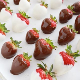 Fraises enrobées de chocolat, recette facile rapide - Cuisine Culinaire