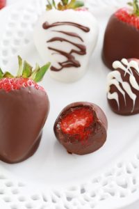 Fraises enrobées de chocolat, recette facile rapide - Cuisine Culinaire